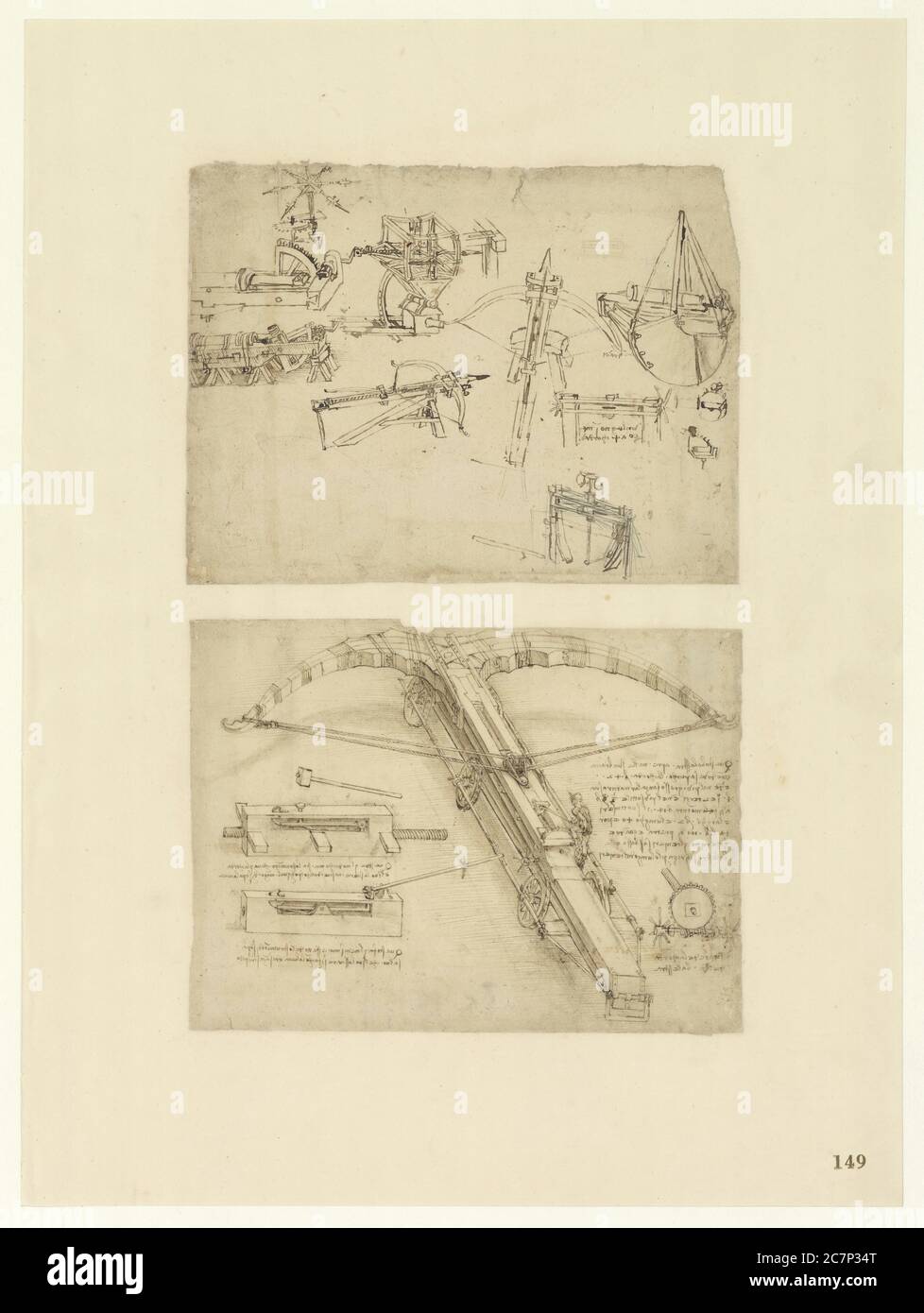 Artwork from the famous Leonardo da Vinci Stock Photo - Alamy