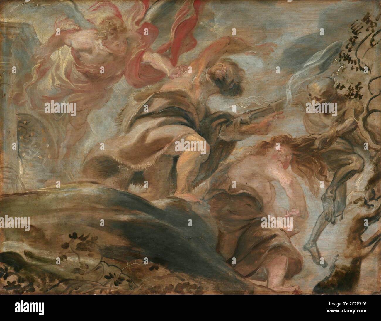 Artwork from the famous old master painter Peter Paul Rubens Stock ...