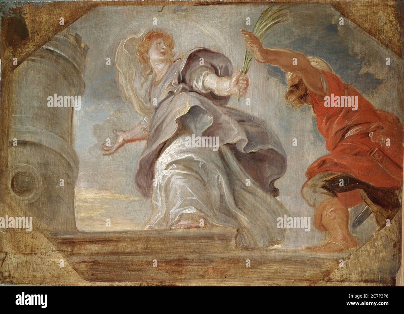 Artwork from the famous old master painter Peter Paul Rubens Stock ...