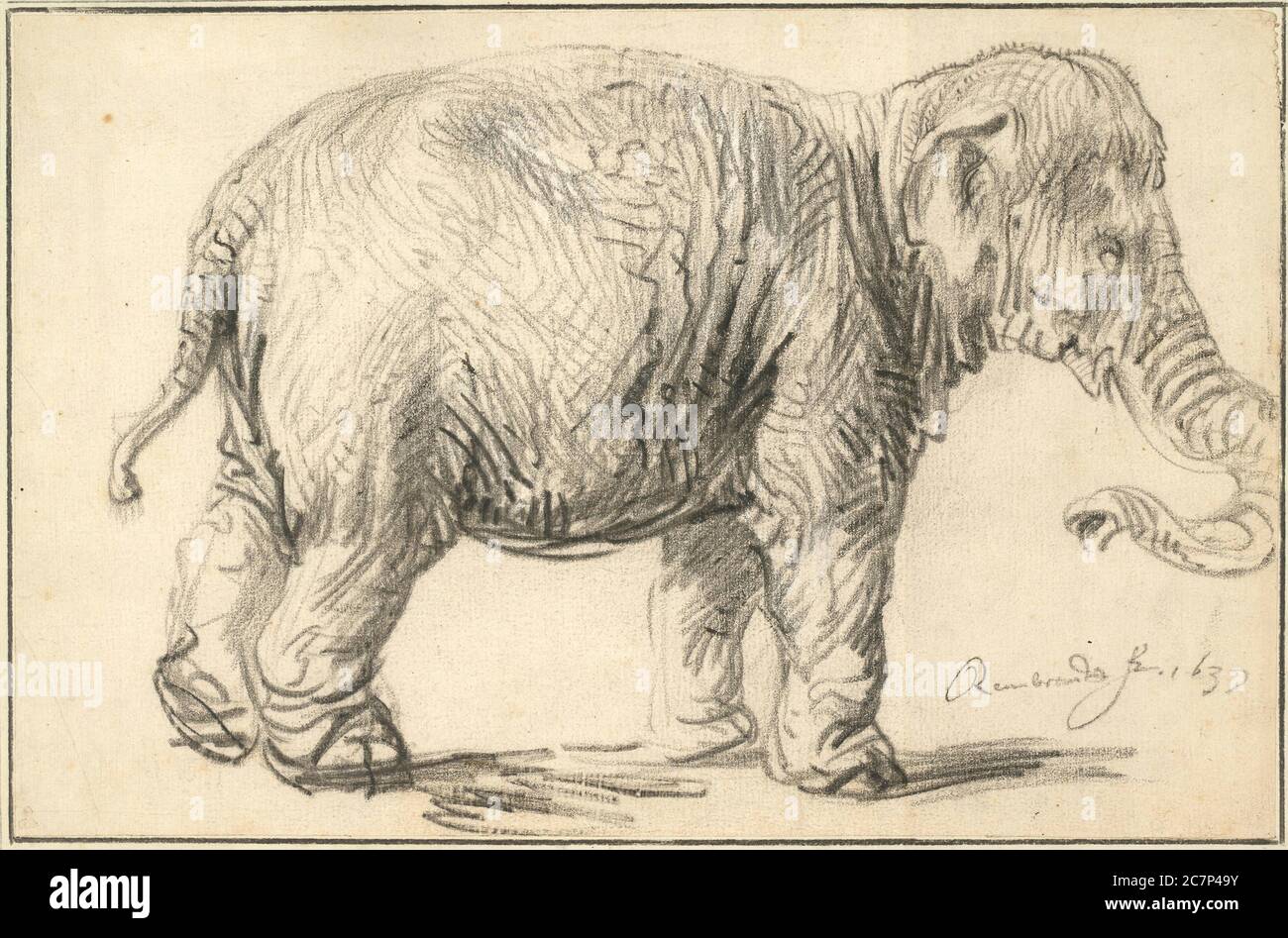 Artwork from the famous old master painter Rembrandt Stock Photo - Alamy