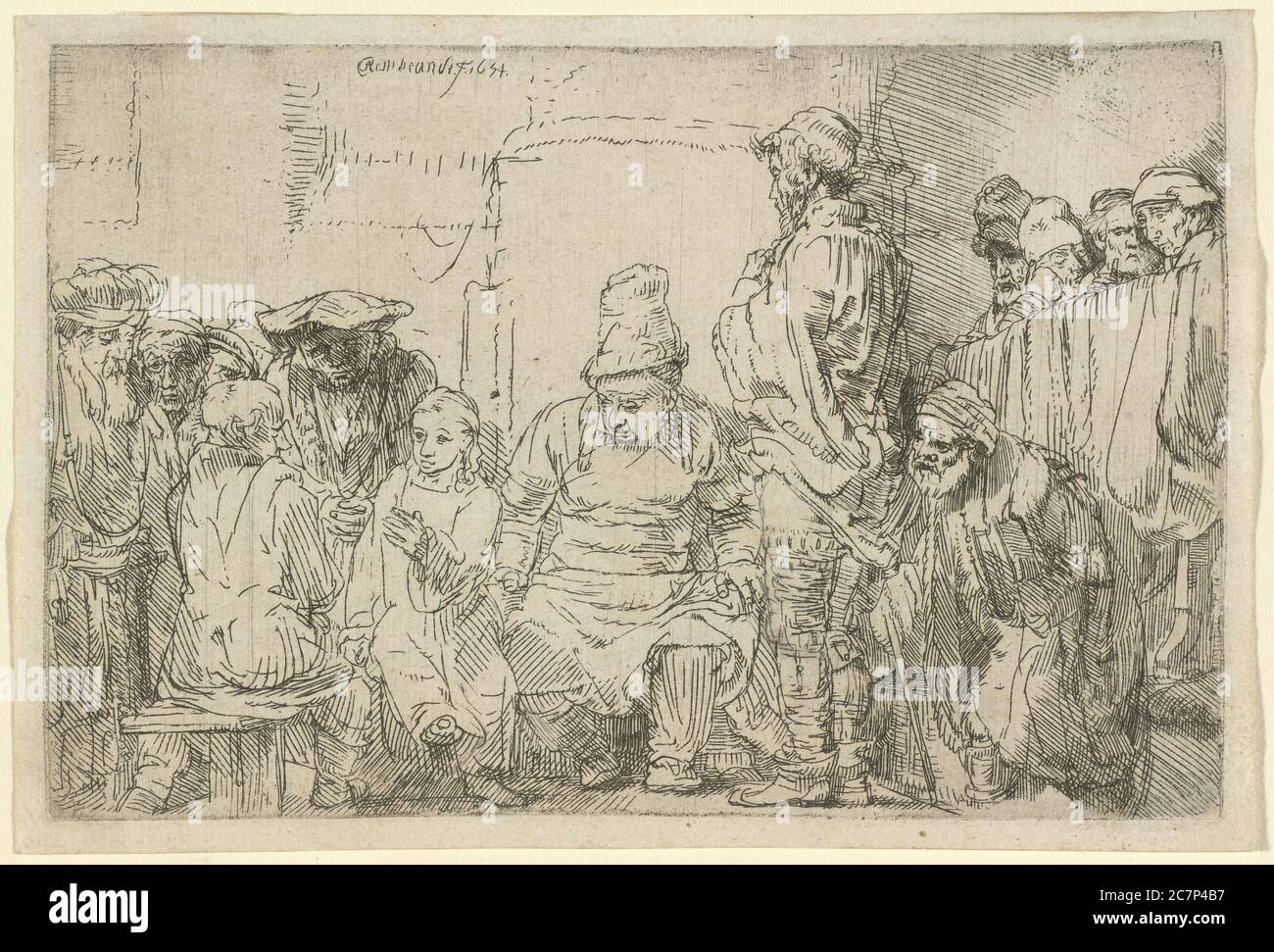 Artwork from the famous old master painter Rembrandt Stock Photo - Alamy
