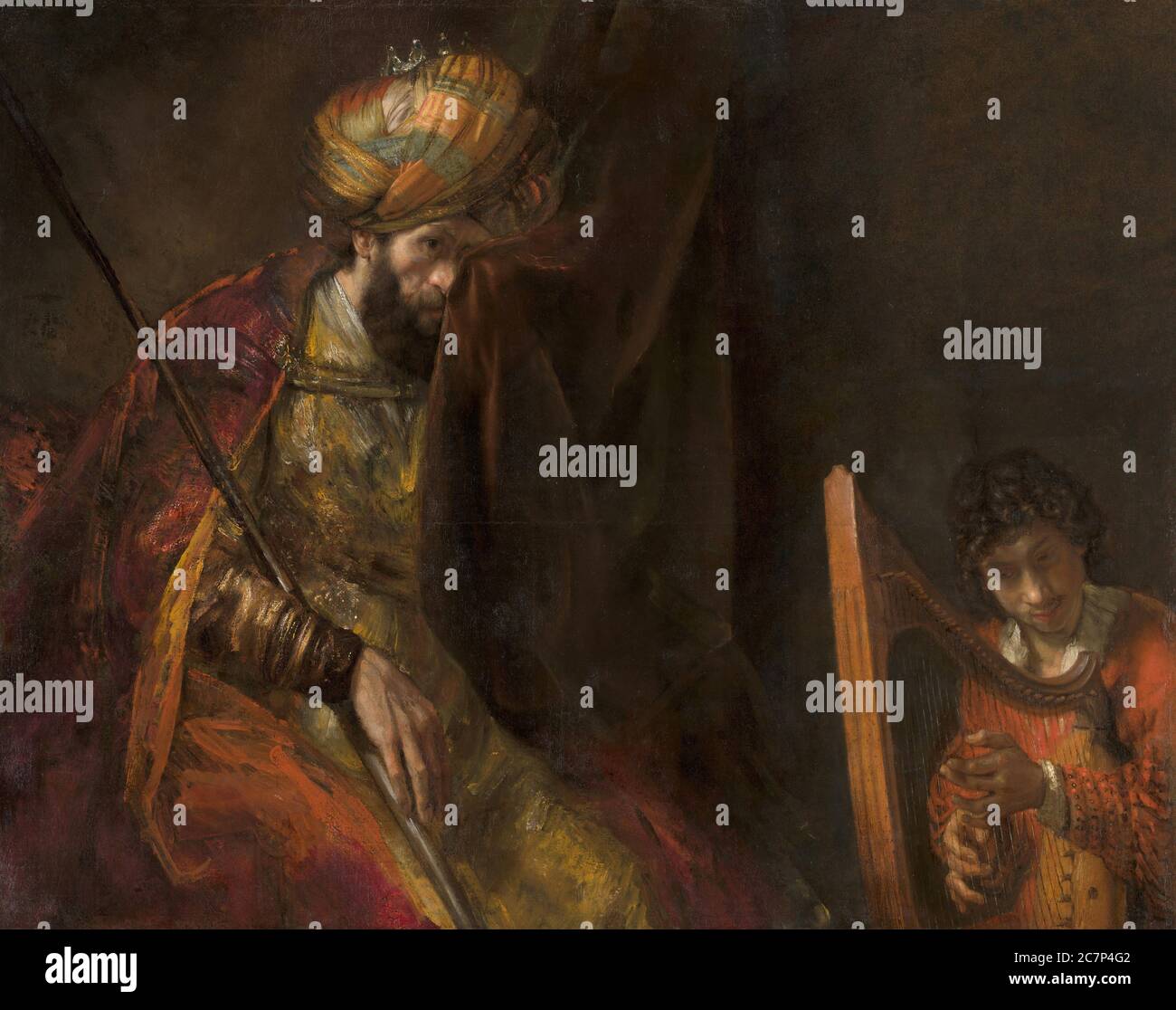 Artwork from the famous old master painter Rembrandt Stock Photo - Alamy