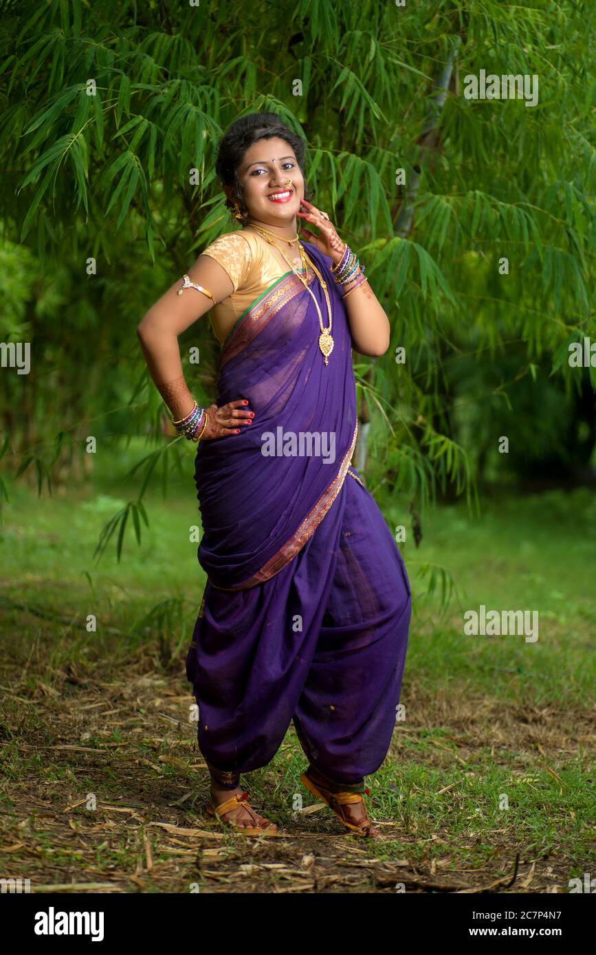 Indian maharashtrian rural woman in hi-res stock photography and images ...