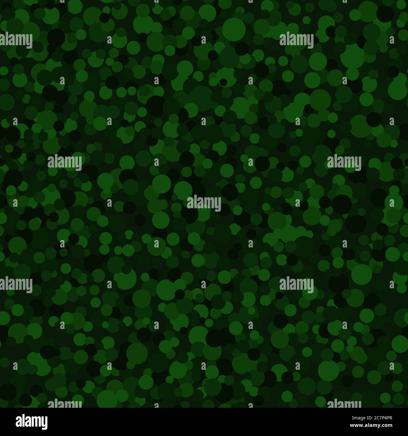 Dark green seamless pattern. Vector abstract background with confetti ...