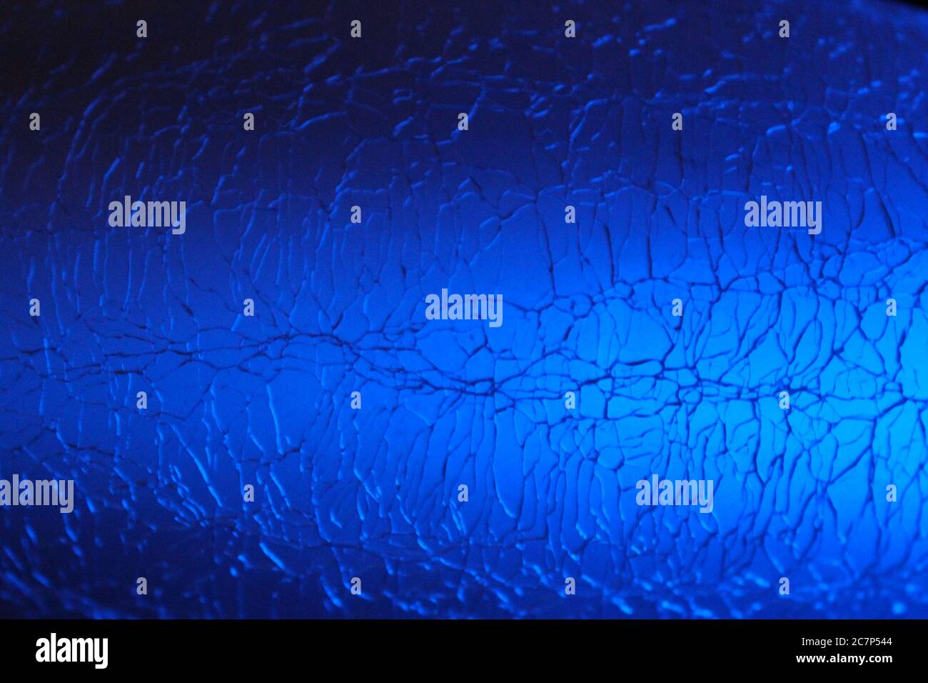 Blue light on object, macro and close-up background, abstract and ...