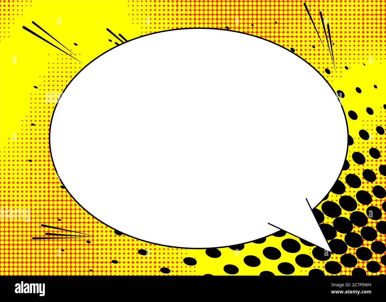 Cartoon design colored background. Comic book backdrop illustration ...