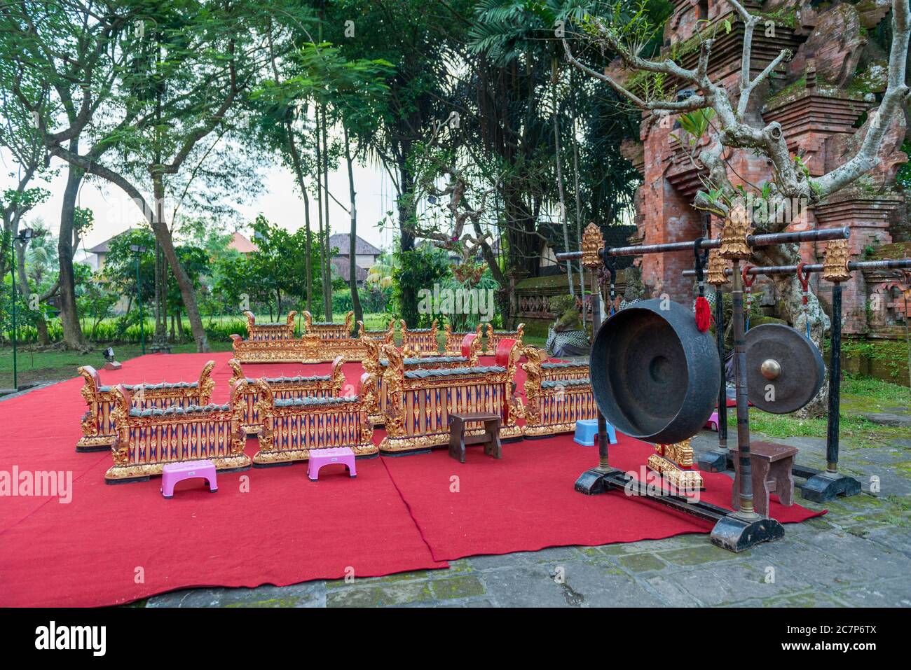 Traditional balinese musical instruments Stock Photo - Alamy