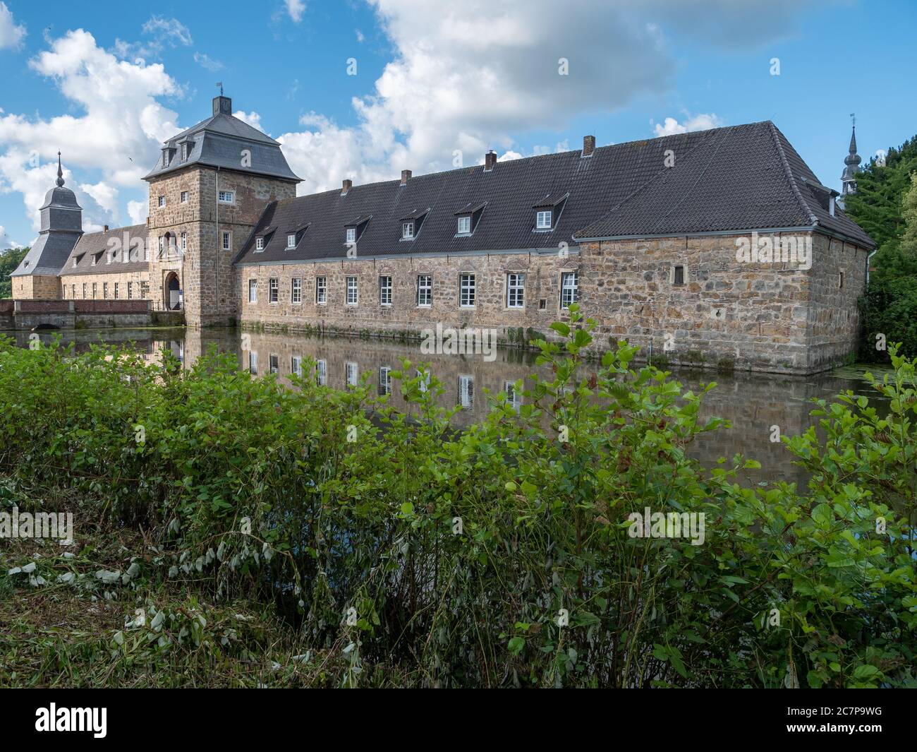 the castle of lembeck in germany Stock Photo - Alamy