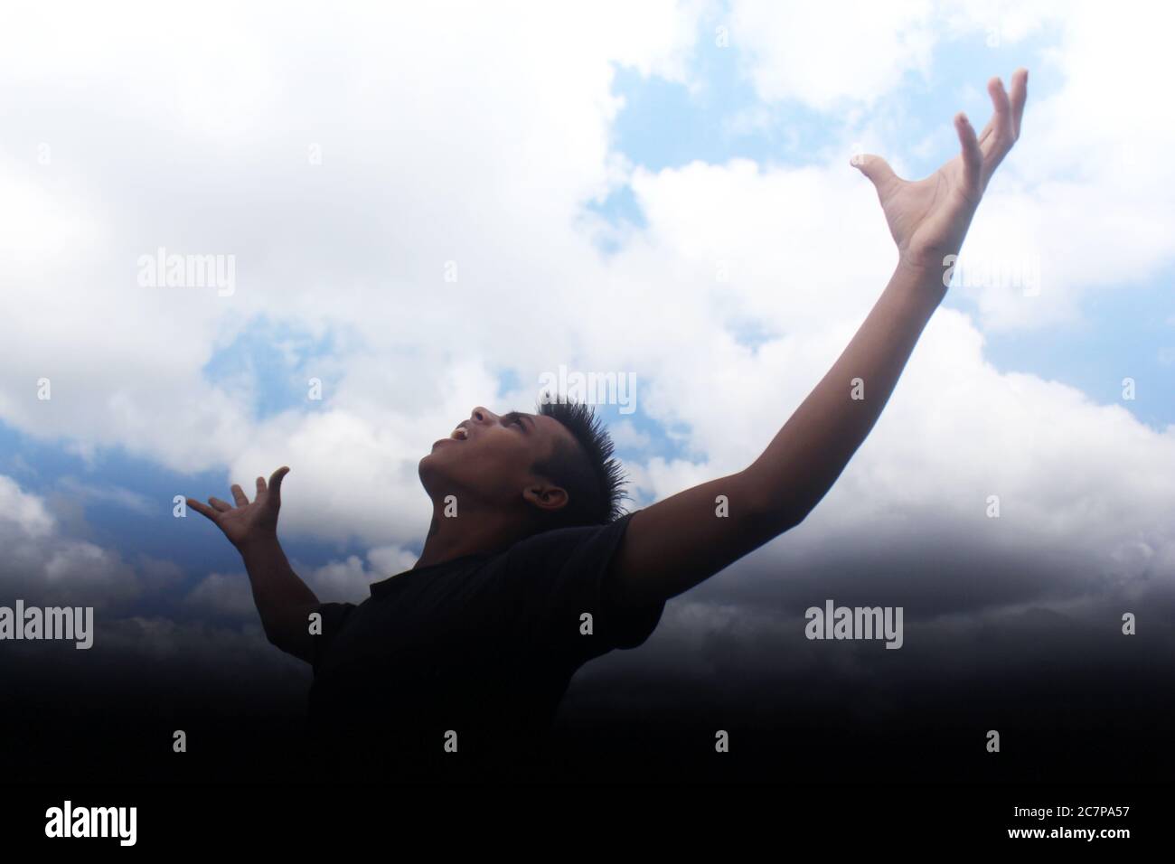 Screaming Crying Man