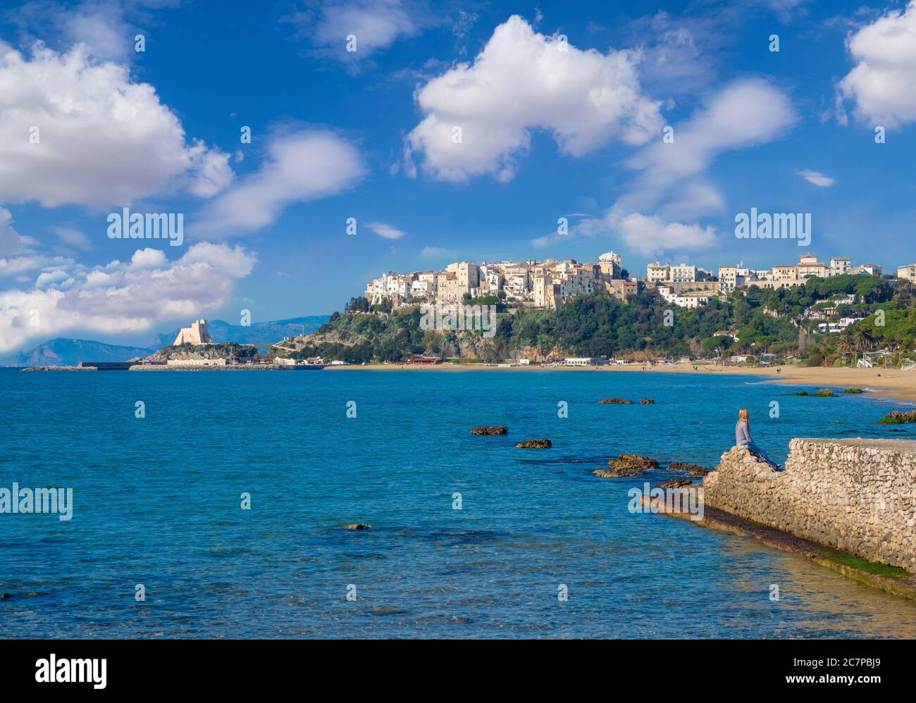 Sperlonga italy beach hi-res stock photography and images - Alamy
