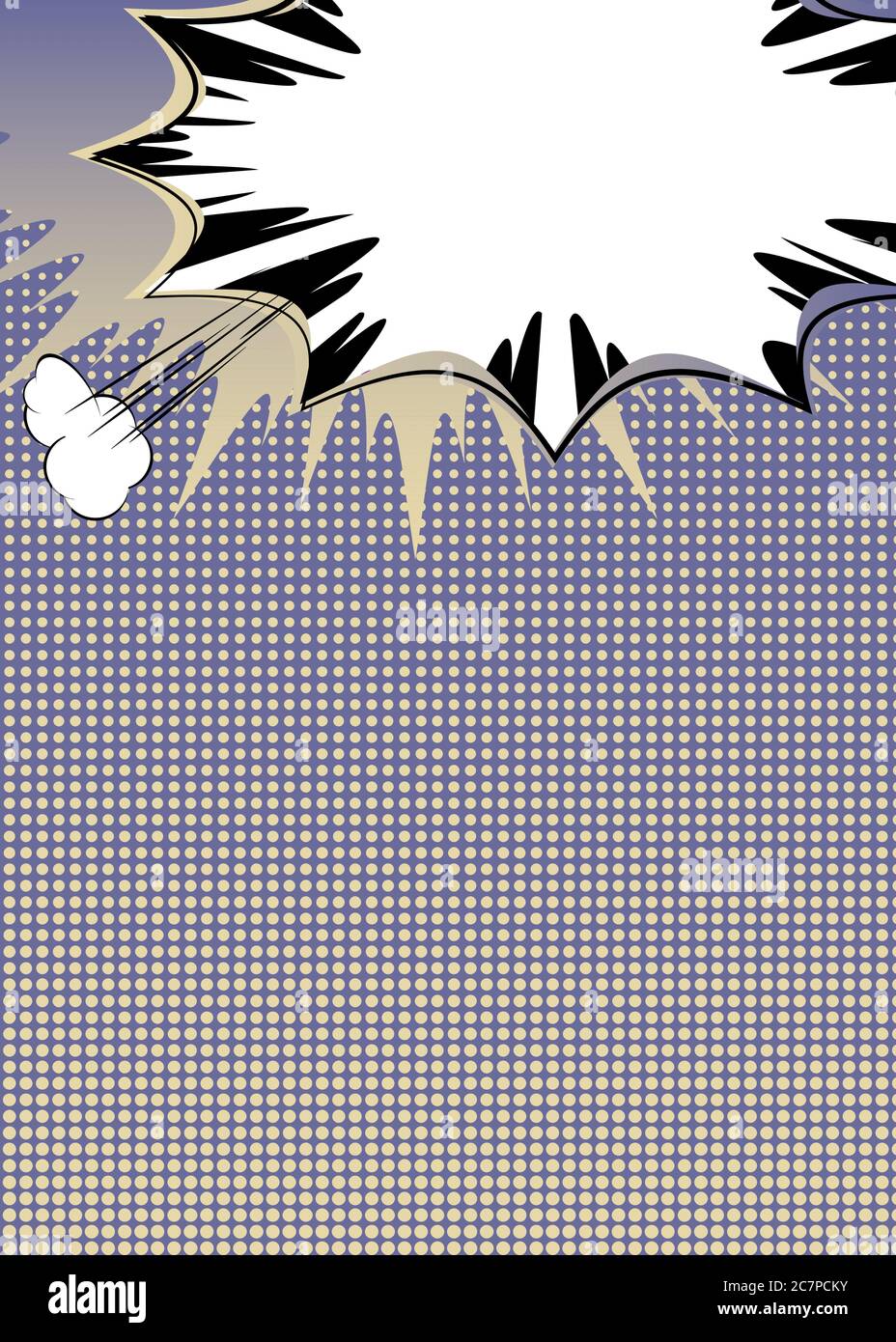 Cartoon design colored background. Comic book backdrop illustration ...