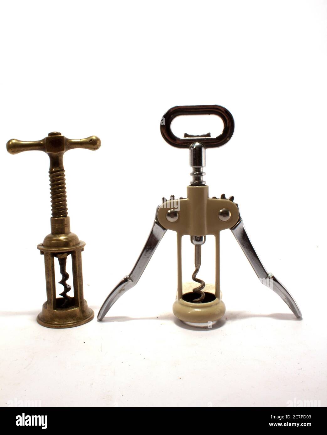Corkscrews white background hi-res stock photography and images - Alamy