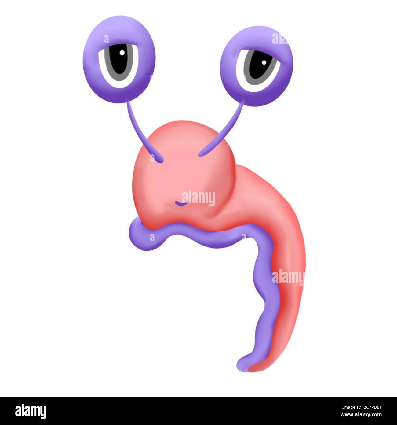 Larva cartoon character hi-res stock photography and images - Alamy