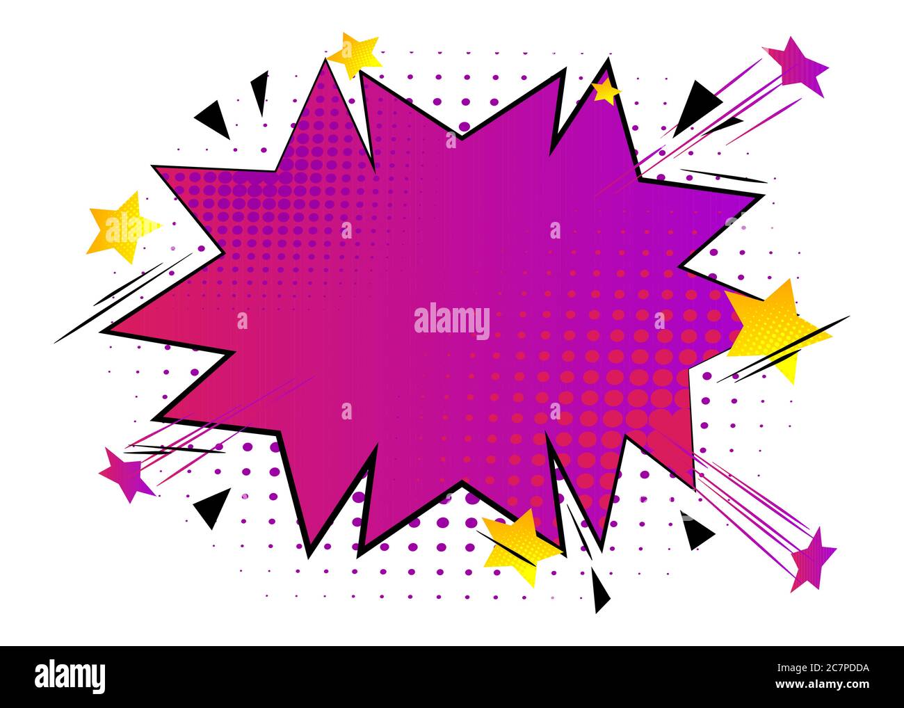 Cartoon design colored background. Comic book backdrop illustration ...