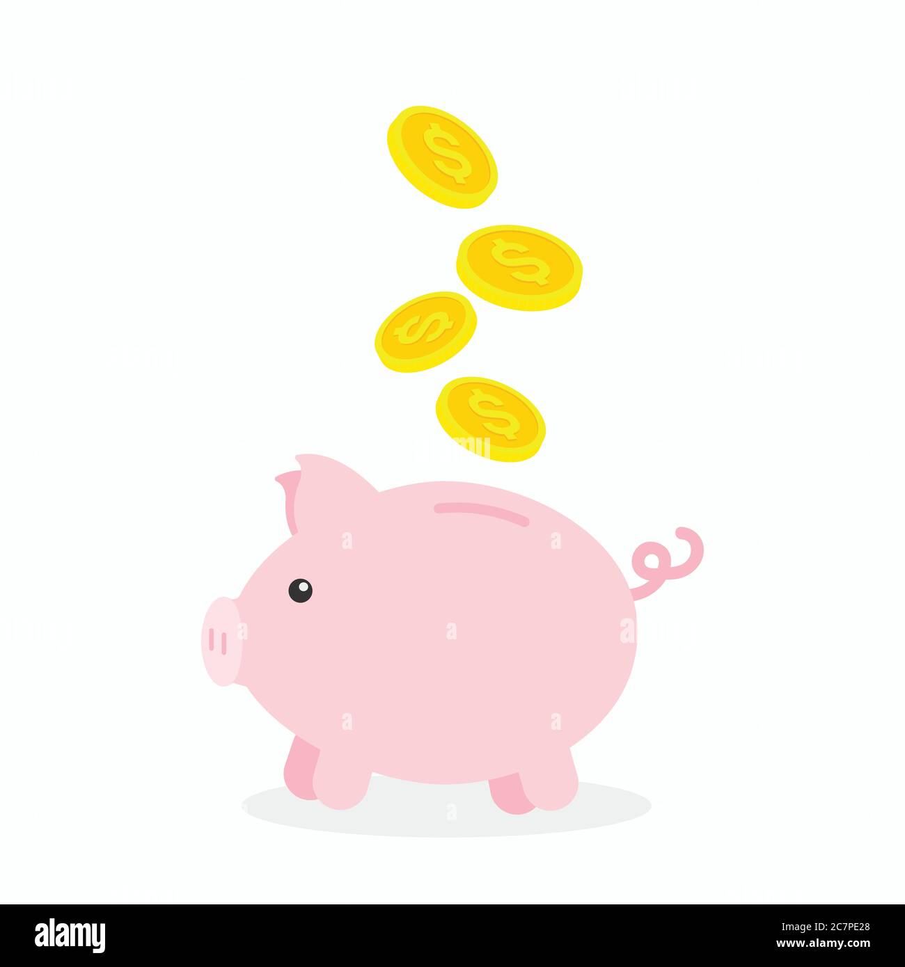 piggy bank vector Stock Vector Image & Art - Alamy
