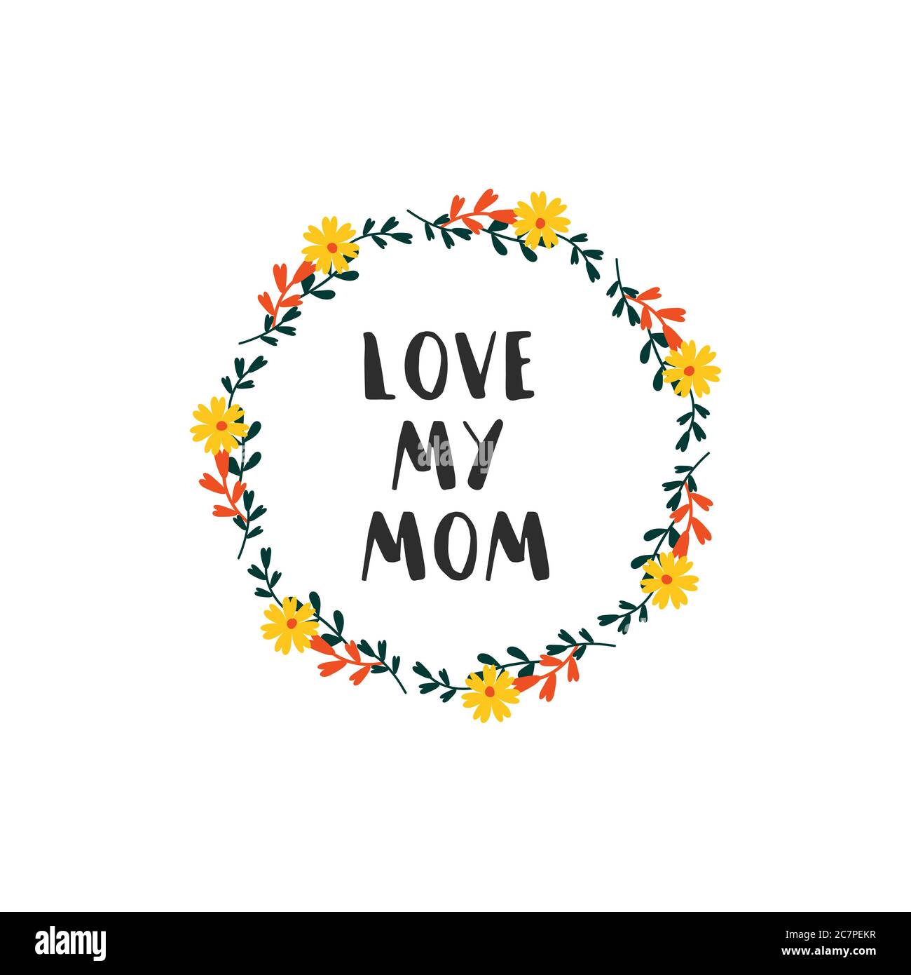 mothers day vector Stock Vector Image & Art - Alamy