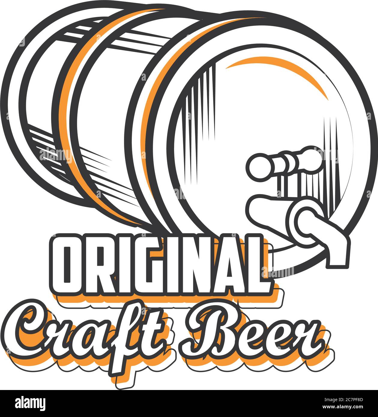 Beer Barrel Vector