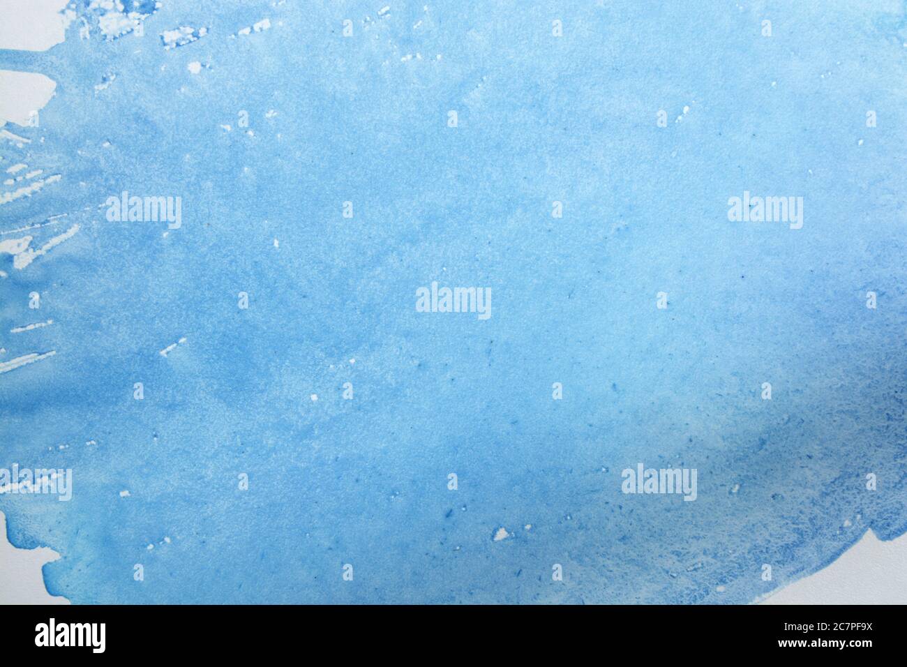 Abstract blue watercolor splash - perfect for wallpaper or background ...