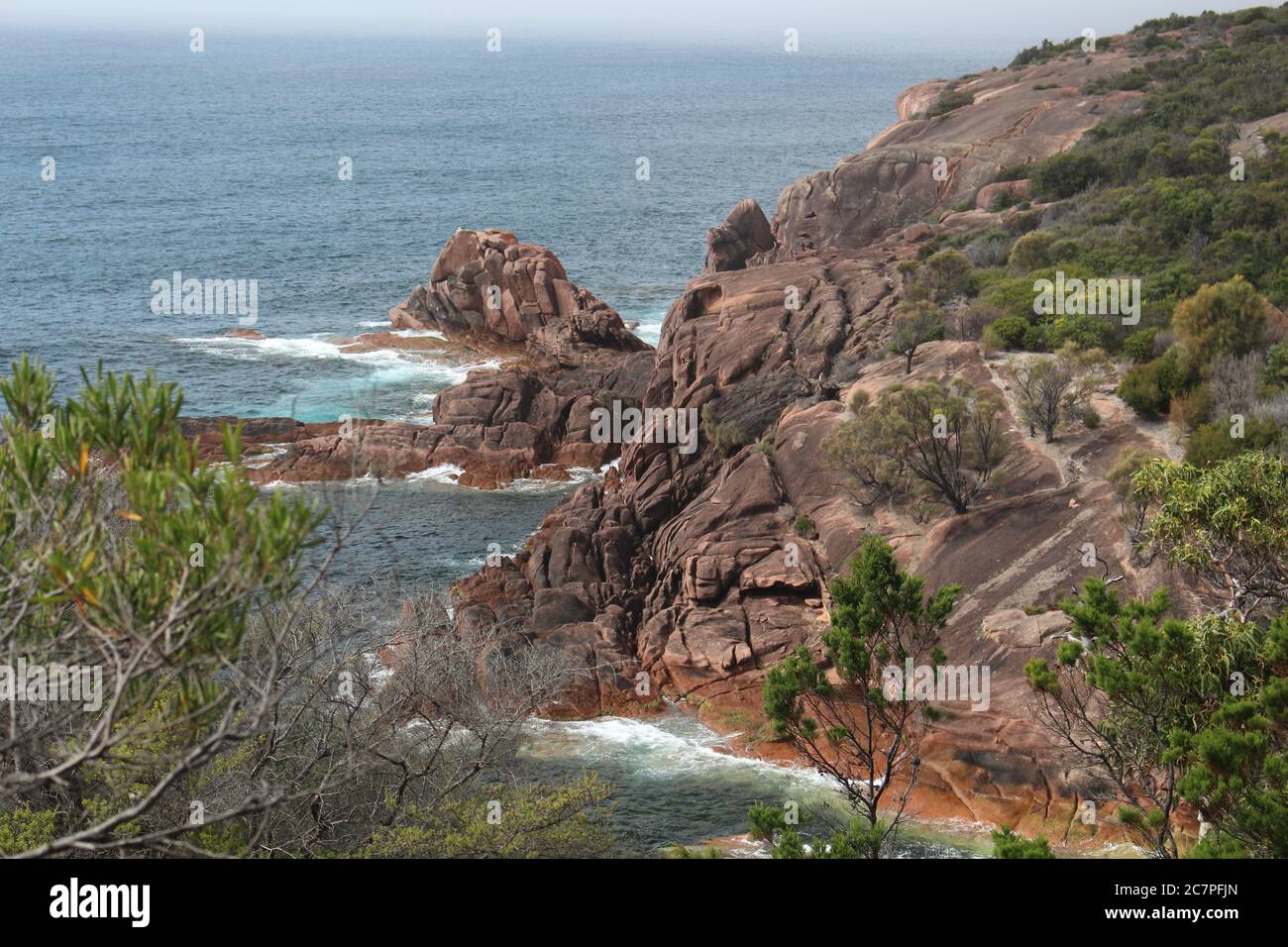 Tasmania coastal landscape Tasman National Park Stock Photo - Alamy