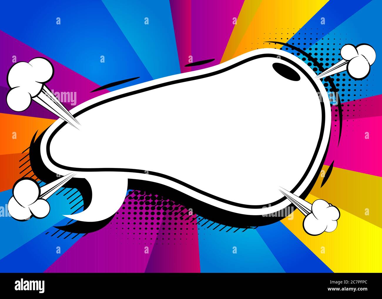 Cartoon design colored background. Comic book backdrop illustration ...