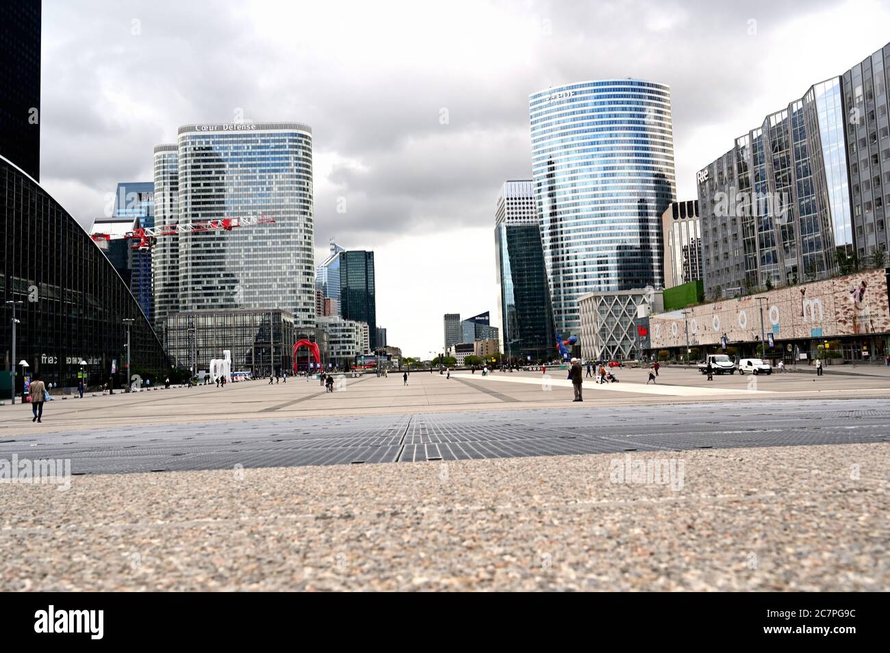 Modern french buildings in France Stock Photo - Alamy