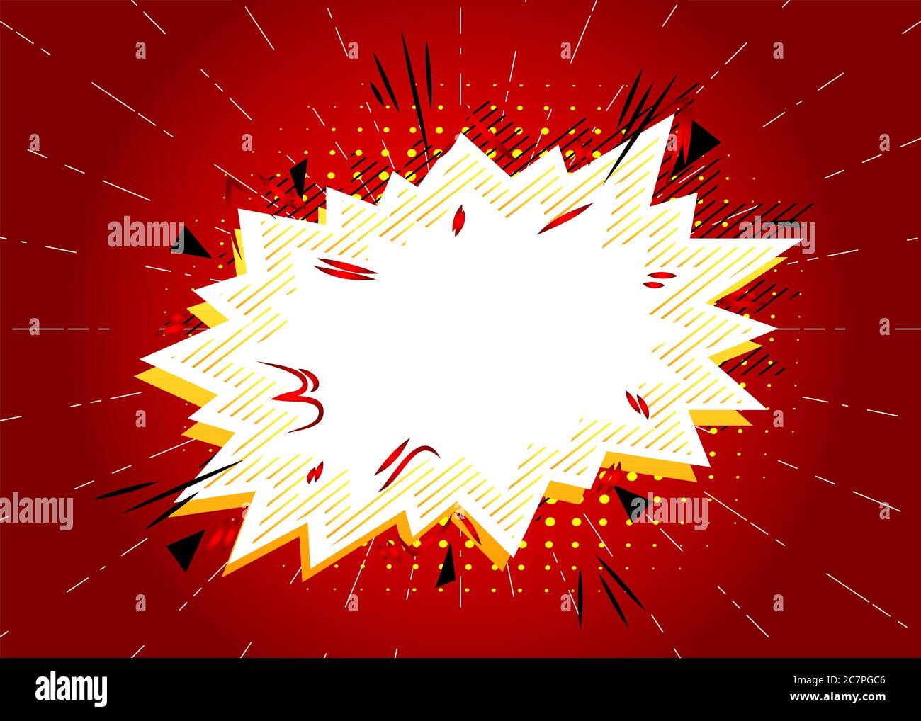 Cartoon design colored background. Comic book backdrop illustration ...