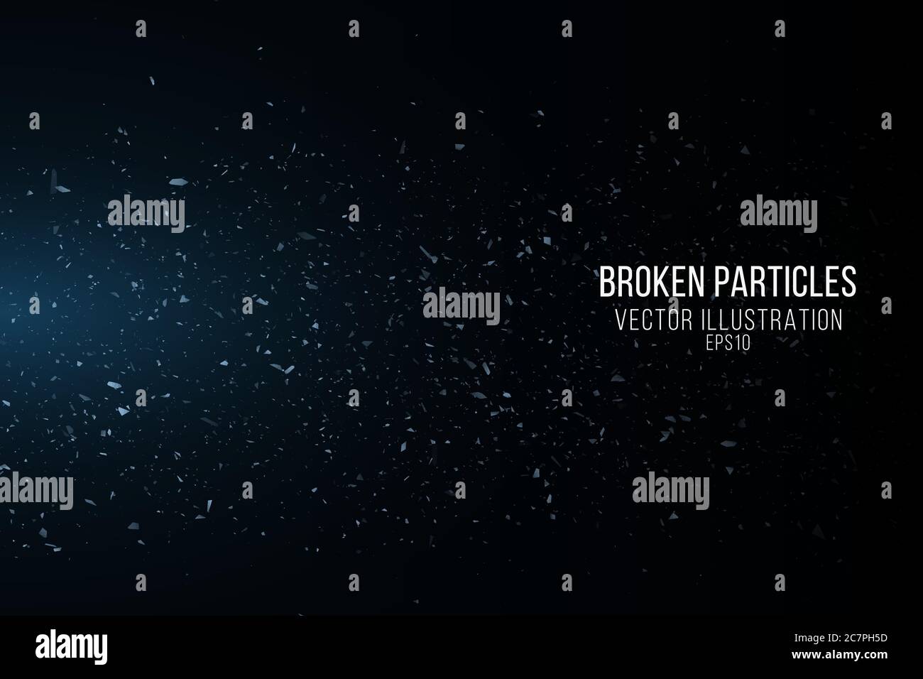 Space debris crash Stock Vector Images - Alamy