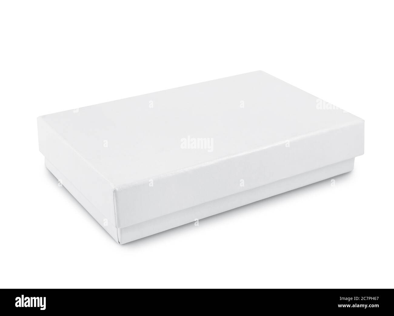 White gift paper box hi-res stock photography and images - Alamy