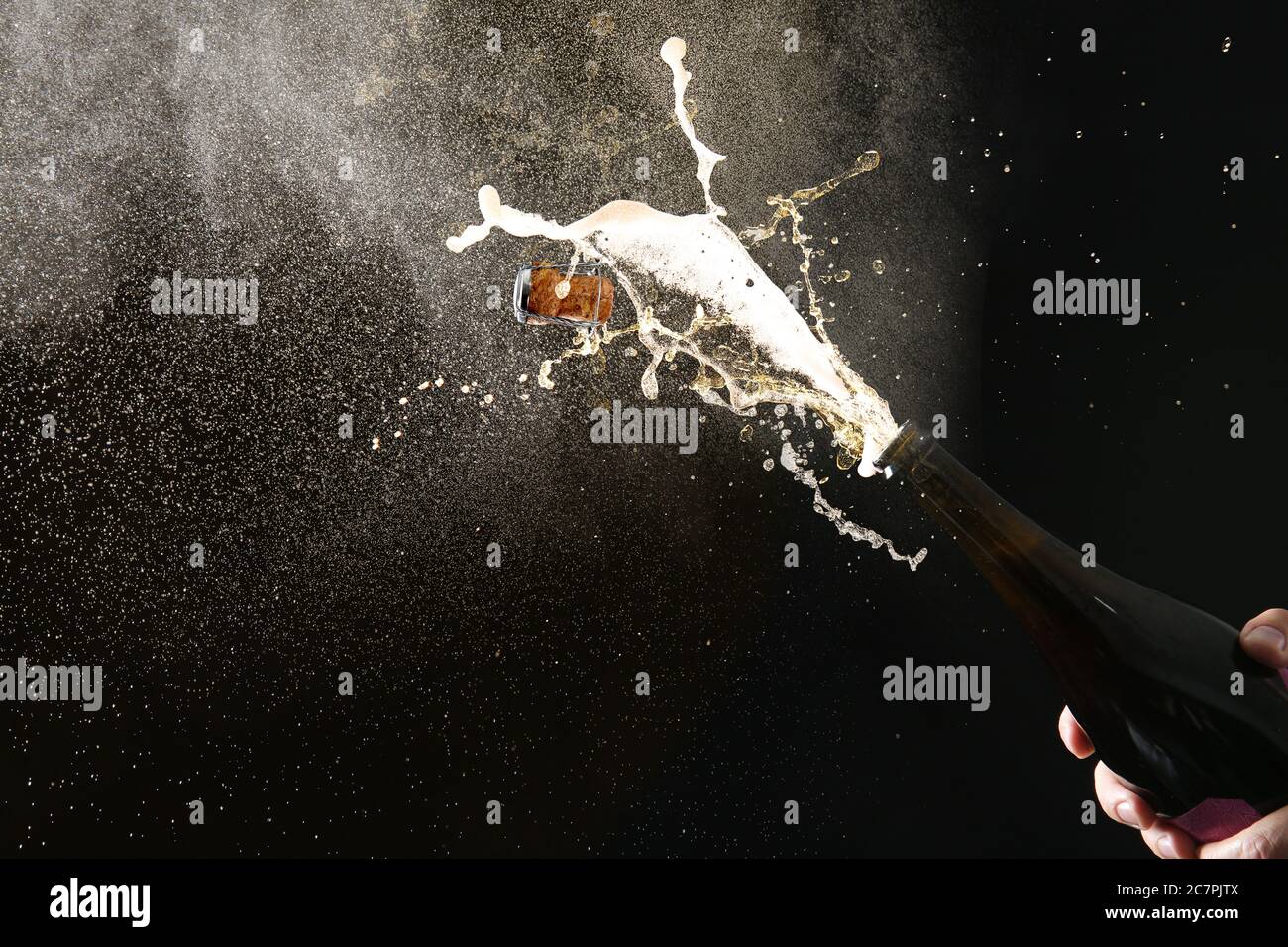 Fizzy drink bottle opening hi-res stock photography and images - Alamy