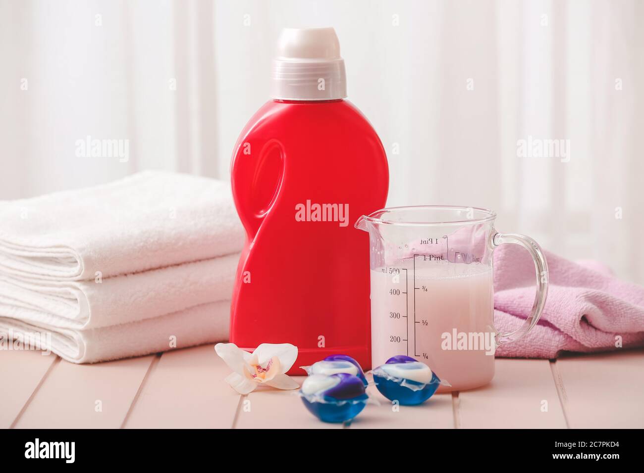 Measuring liquid detergent hi-res stock photography and images - Alamy