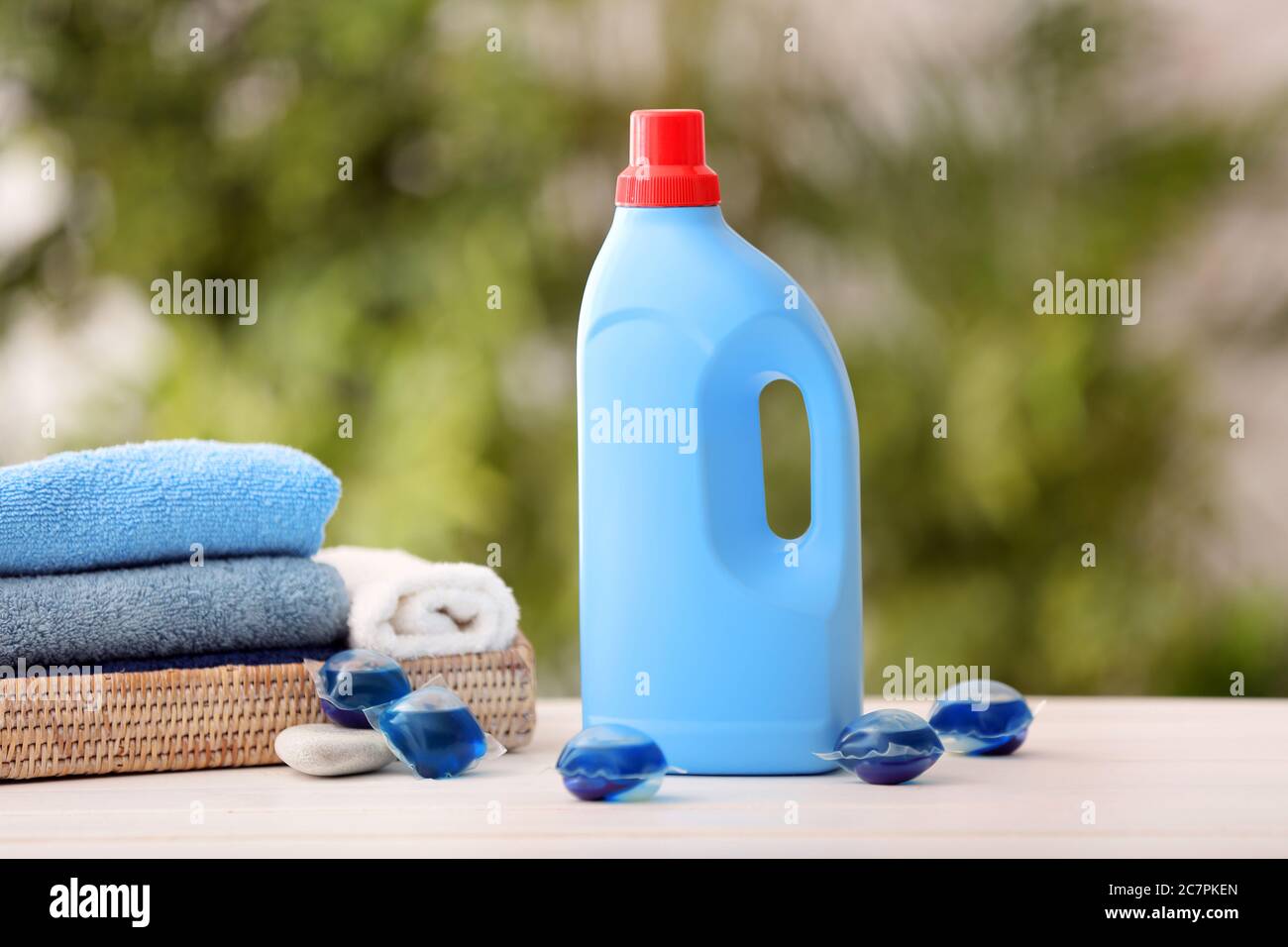 Laundry detergents towels on hi-res stock photography and images - Alamy
