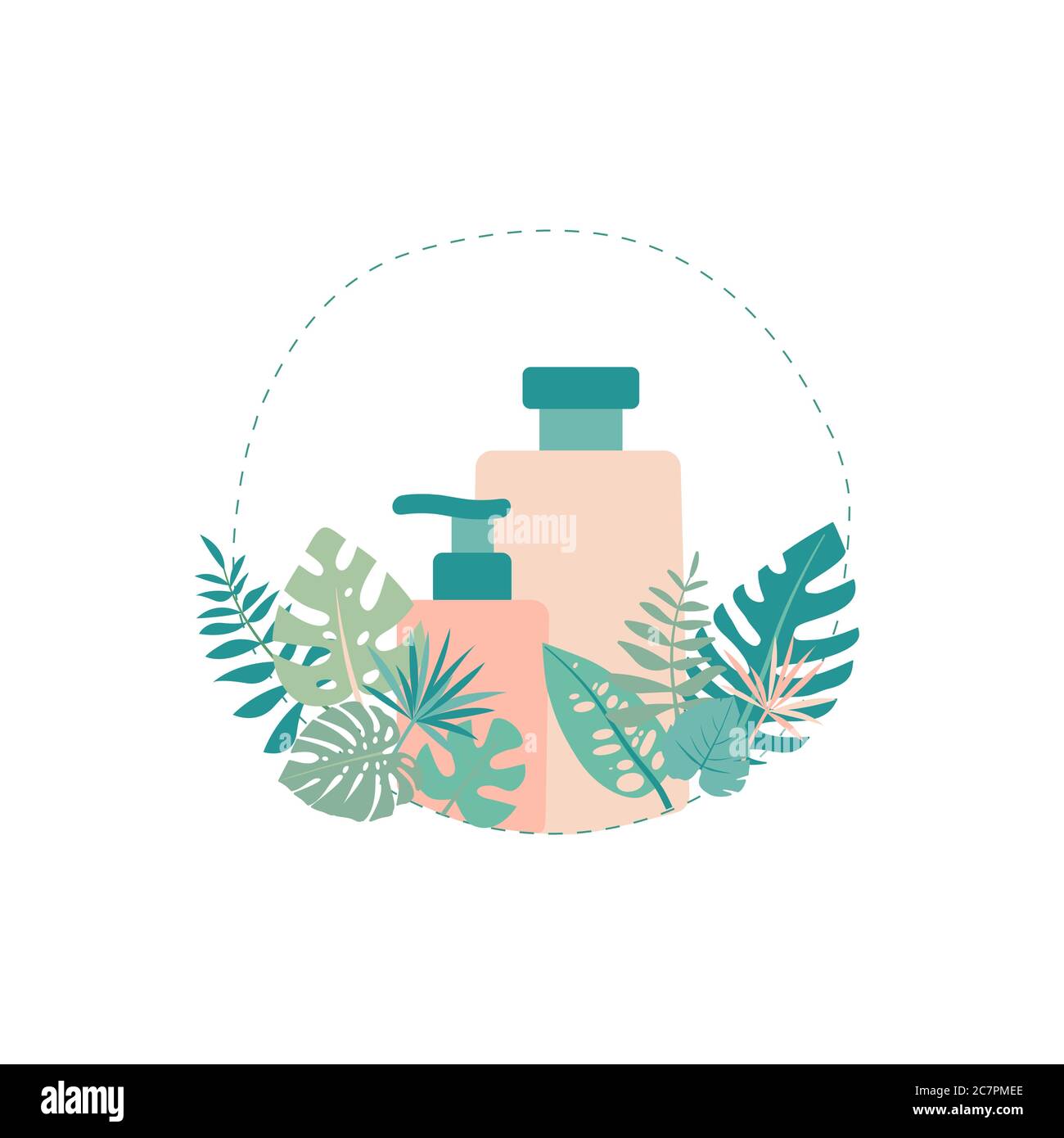 natural cosmetics vector Stock Vector Image & Art - Alamy