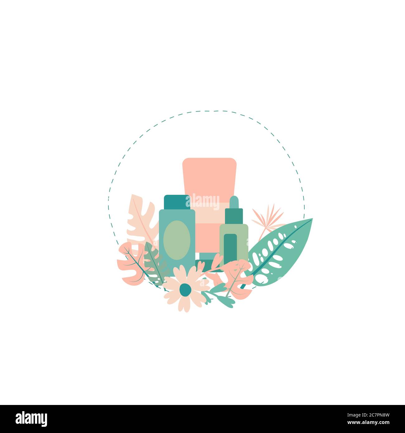 natural cosmetics vector Stock Vector Image & Art - Alamy