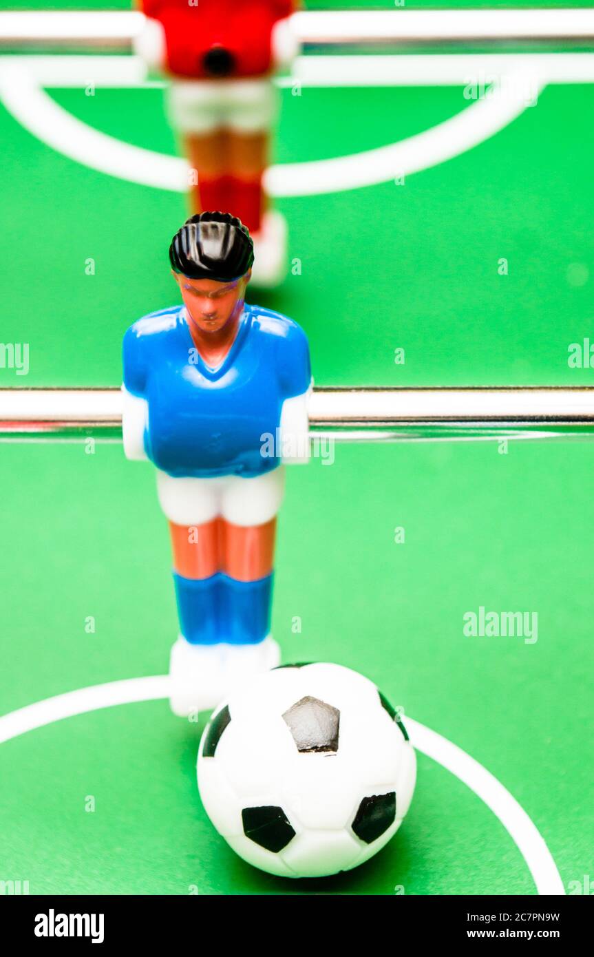 Foosball player hi-res stock photography and images - Alamy