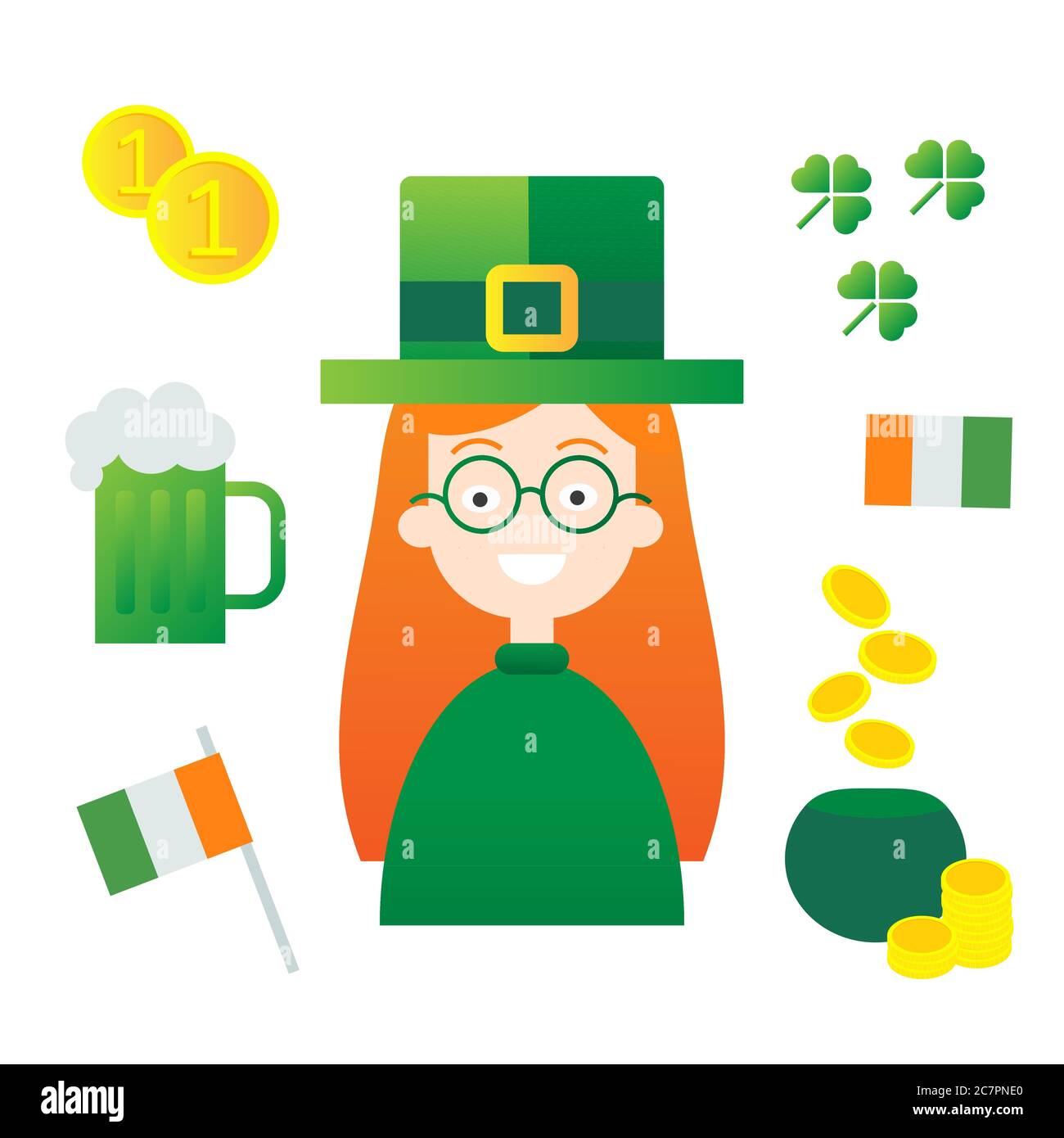 Irish smile Cut Out Stock Images & Pictures - Alamy