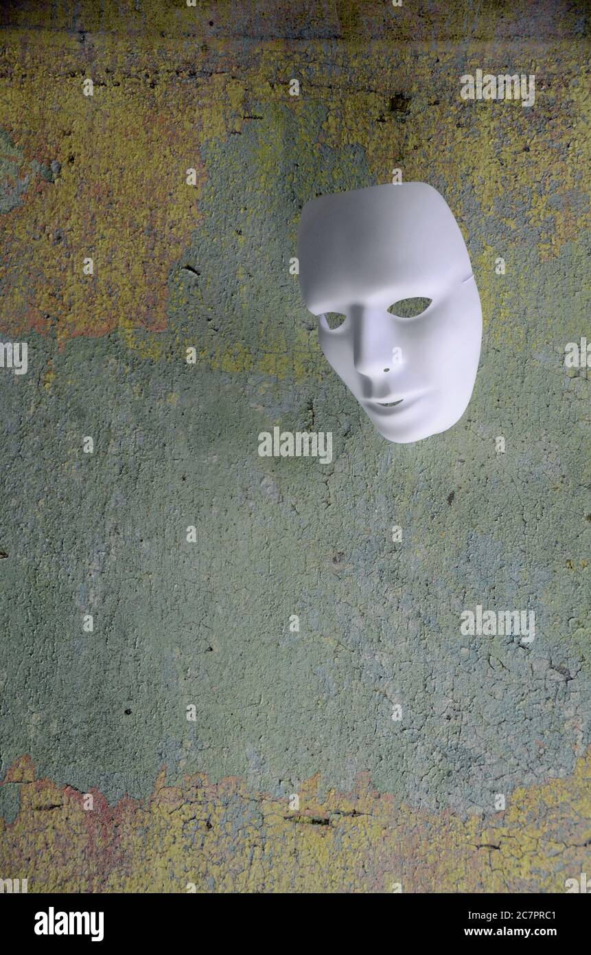 White coloured mask hi-res stock photography and images - Alamy