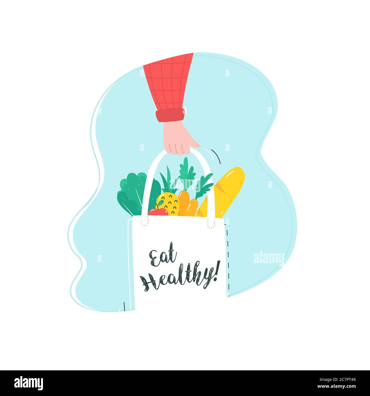 healthy food vector Stock Vector Image & Art - Alamy