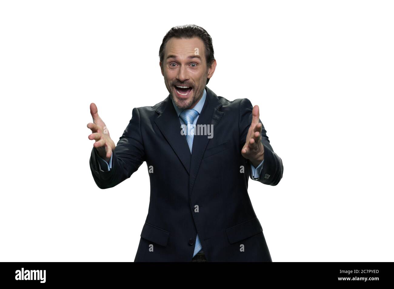 Celebration winner excited businesspeople hi-res stock photography and ...