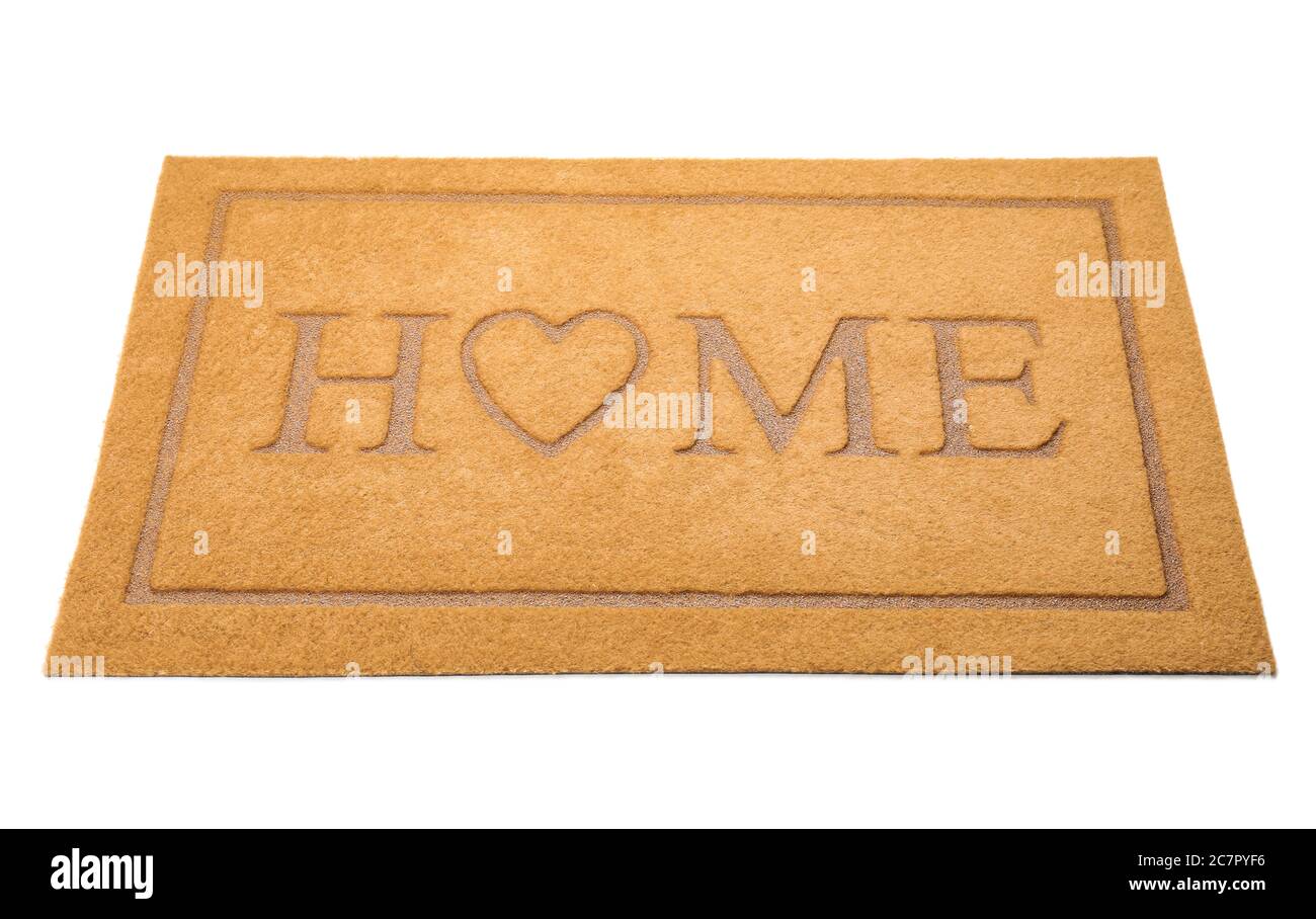 Door mat Cut Out Stock Images & Pictures - Alamy