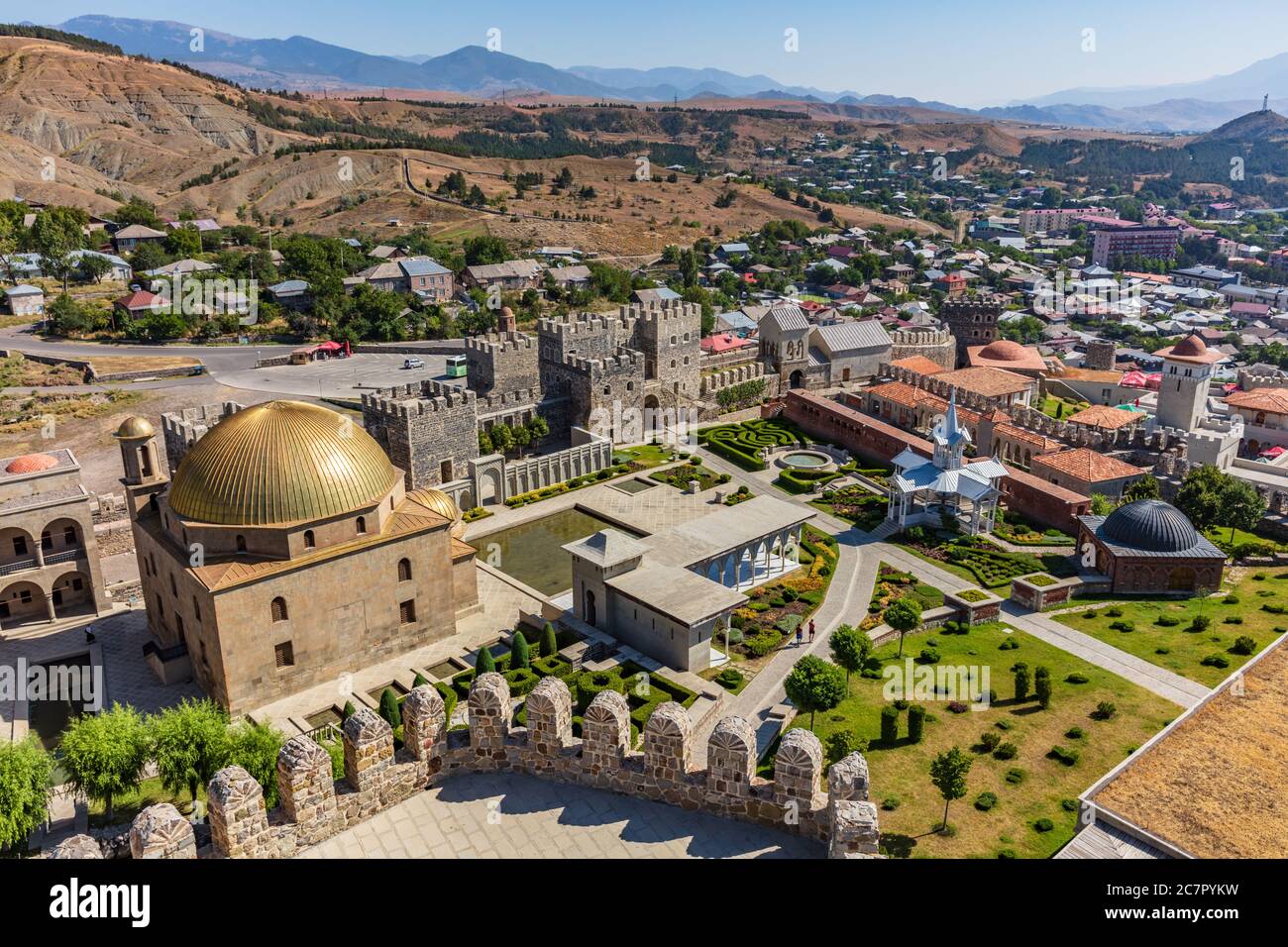 Rabati Castle landmark of Akhaltsikhe Samtskhe Javakheti region Georgia ...