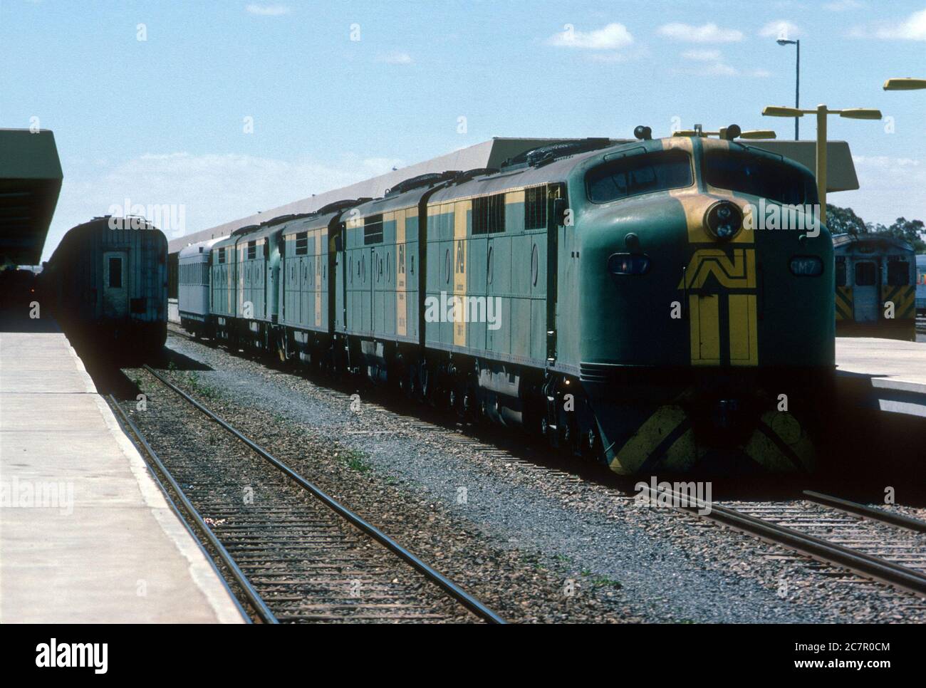 Australian National diesel locomotives Nos. GM7, GM21, GM33, GM30 and ...
