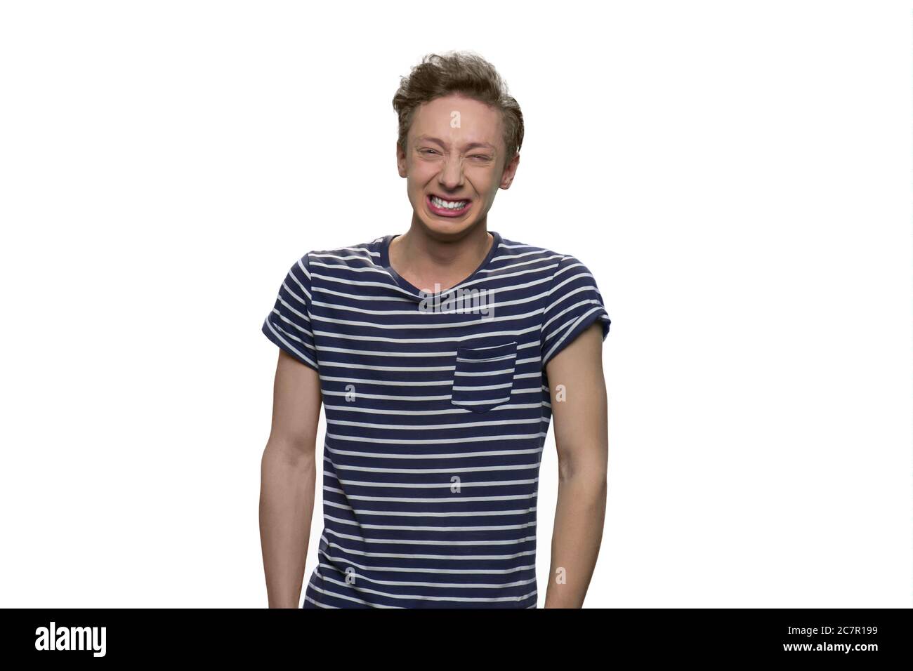 Teen crying at school hi-res stock photography and images - Alamy