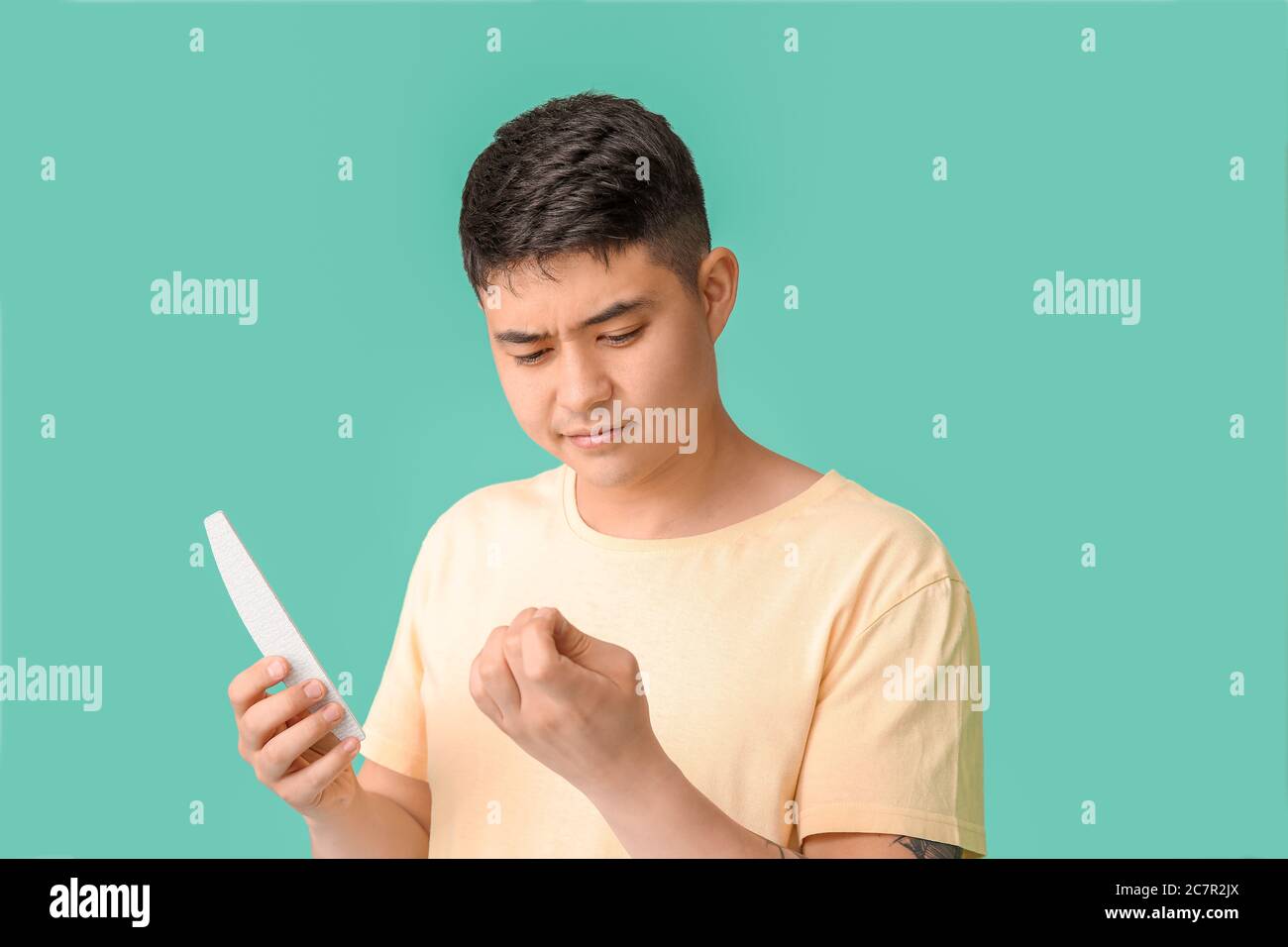 Man asian appearance self hi-res stock photography and images - Alamy
