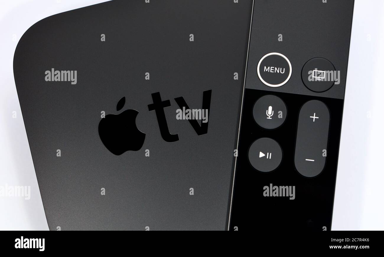 Apple TV 4K, 5th generation Stock Photo - Alamy