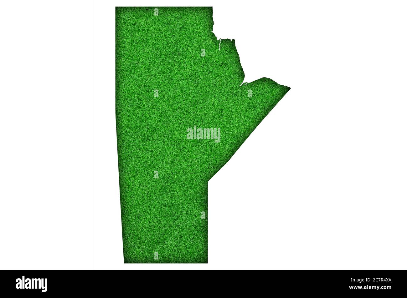 Map outline manitoba Cut Out Stock Images & Pictures - Alamy