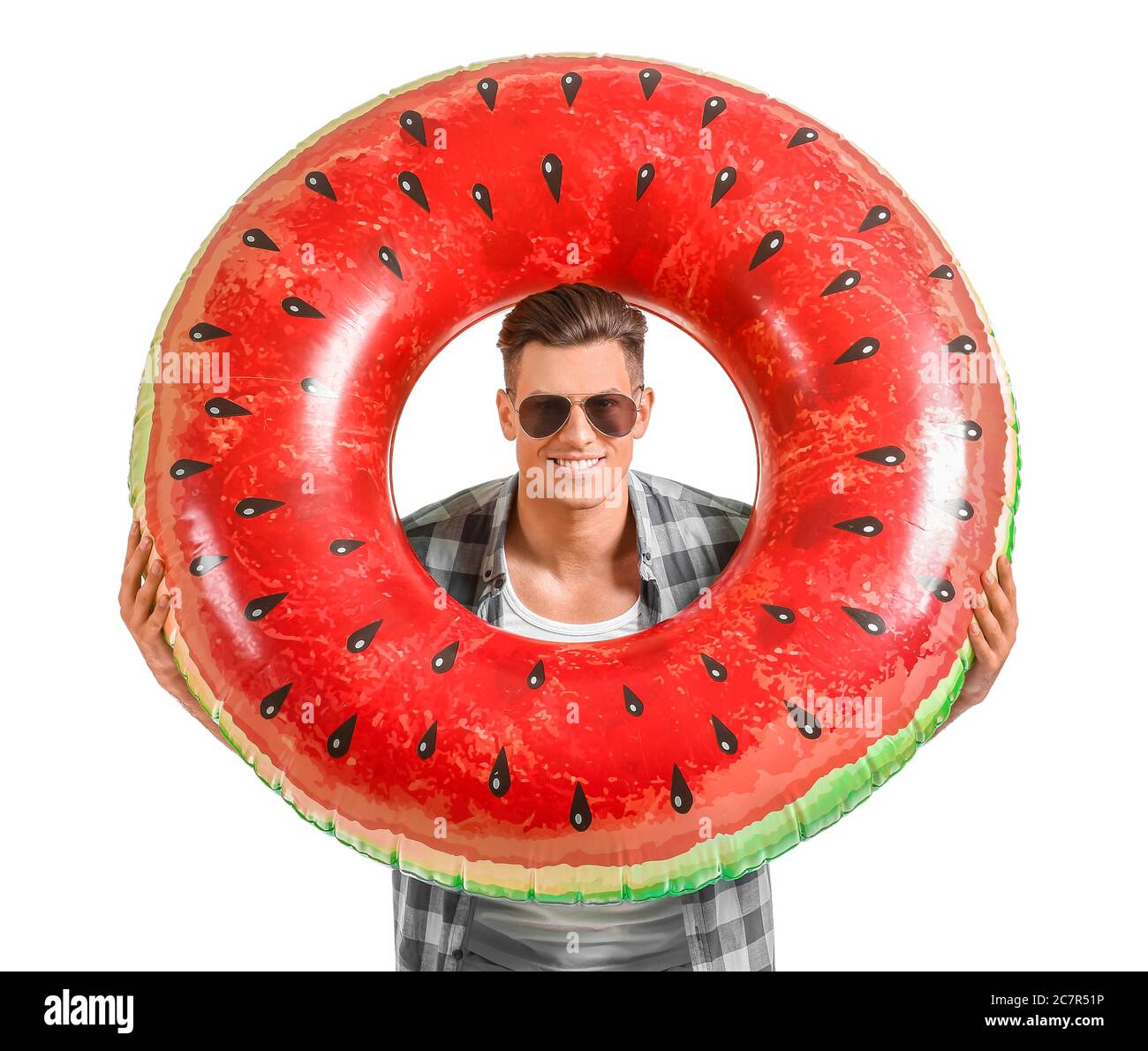 Inflatable ring to white hi-res stock photography and images - Alamy