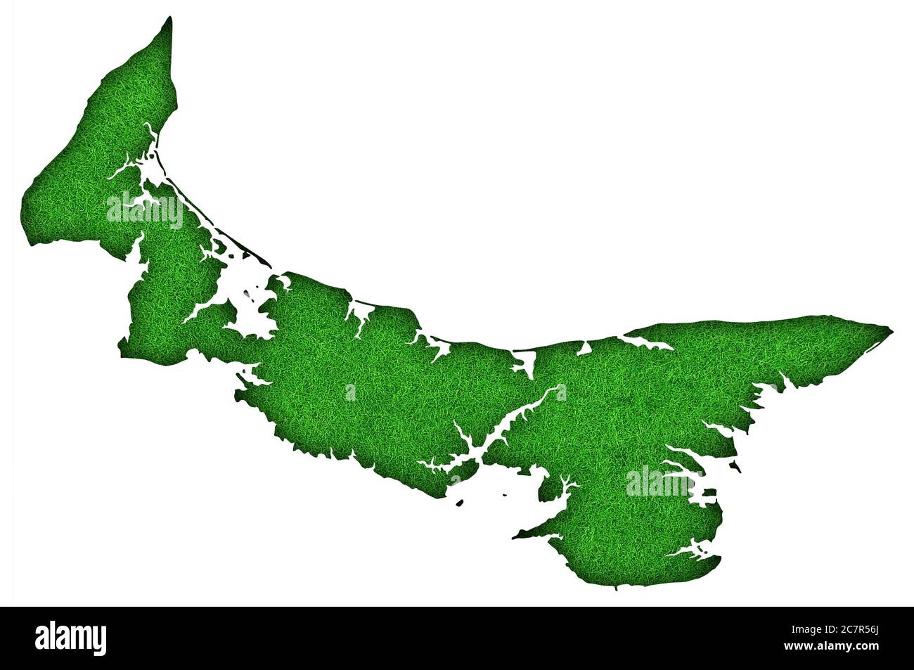Prince edward island contour hi-res stock photography and images - Alamy
