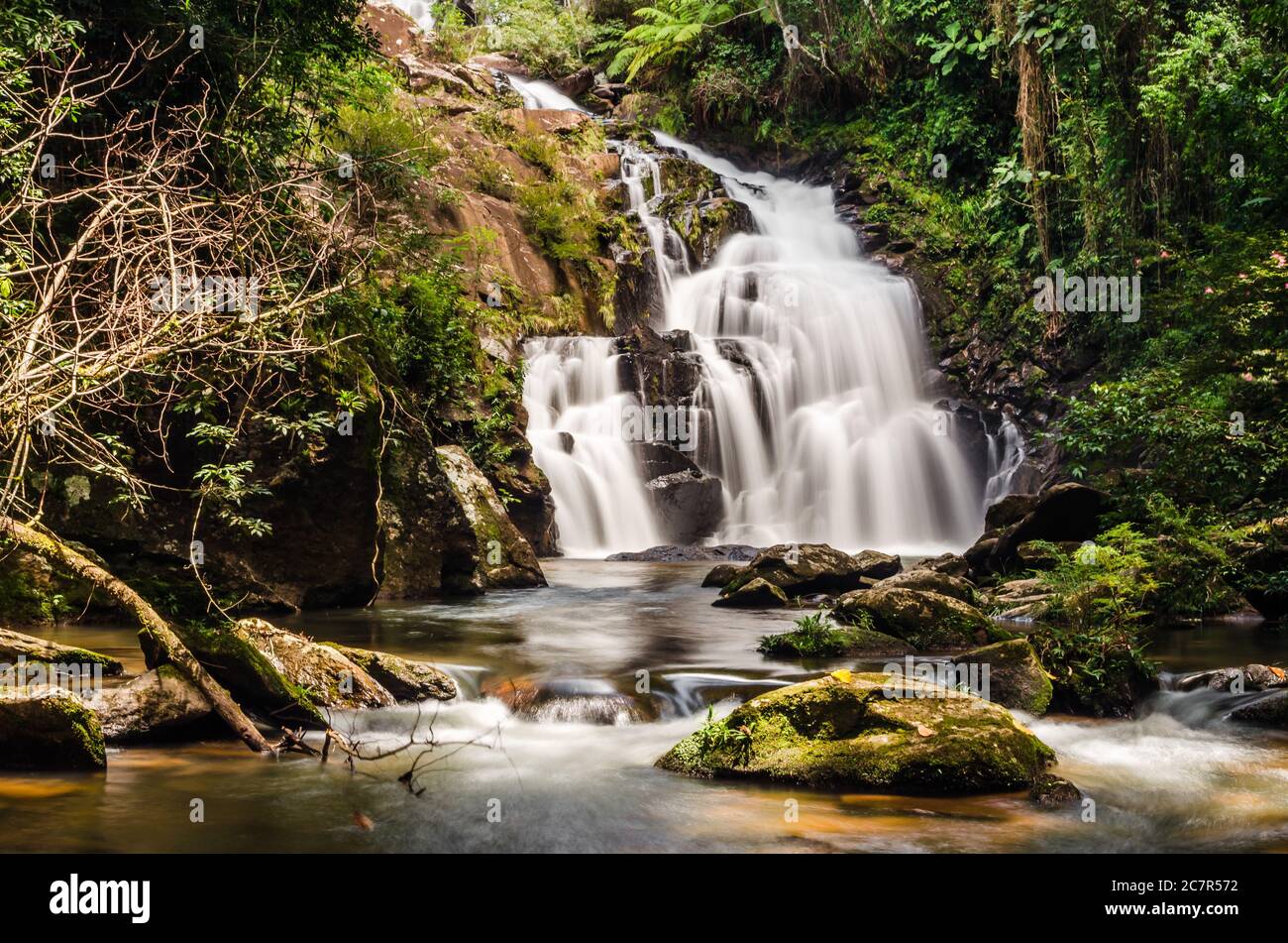 Beautiful waterfall in black forest hi-res stock photography and images ...
