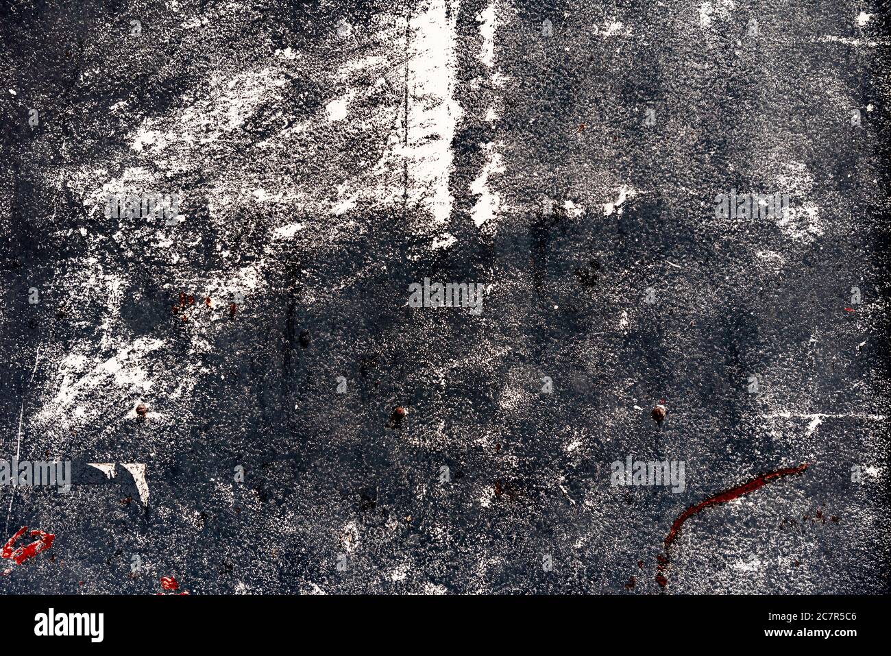 black scratched metal texture or rough pattern iron background Stock ...