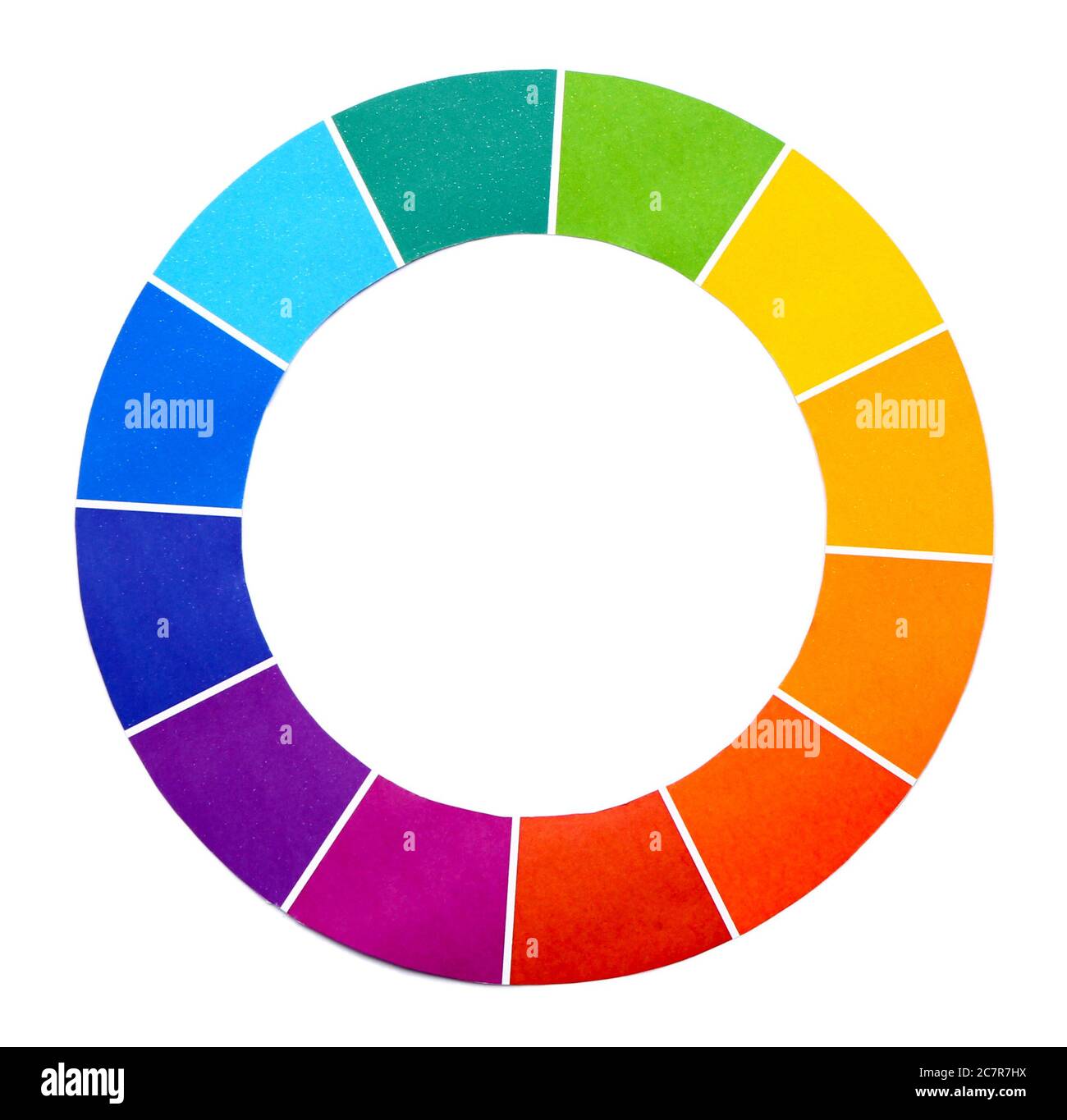 Color palette on white background Stock Photo - Alamy